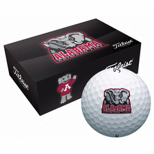 Collegiate Golf Balls – Alabama Crimson Tide – Personalized | Super Golfer